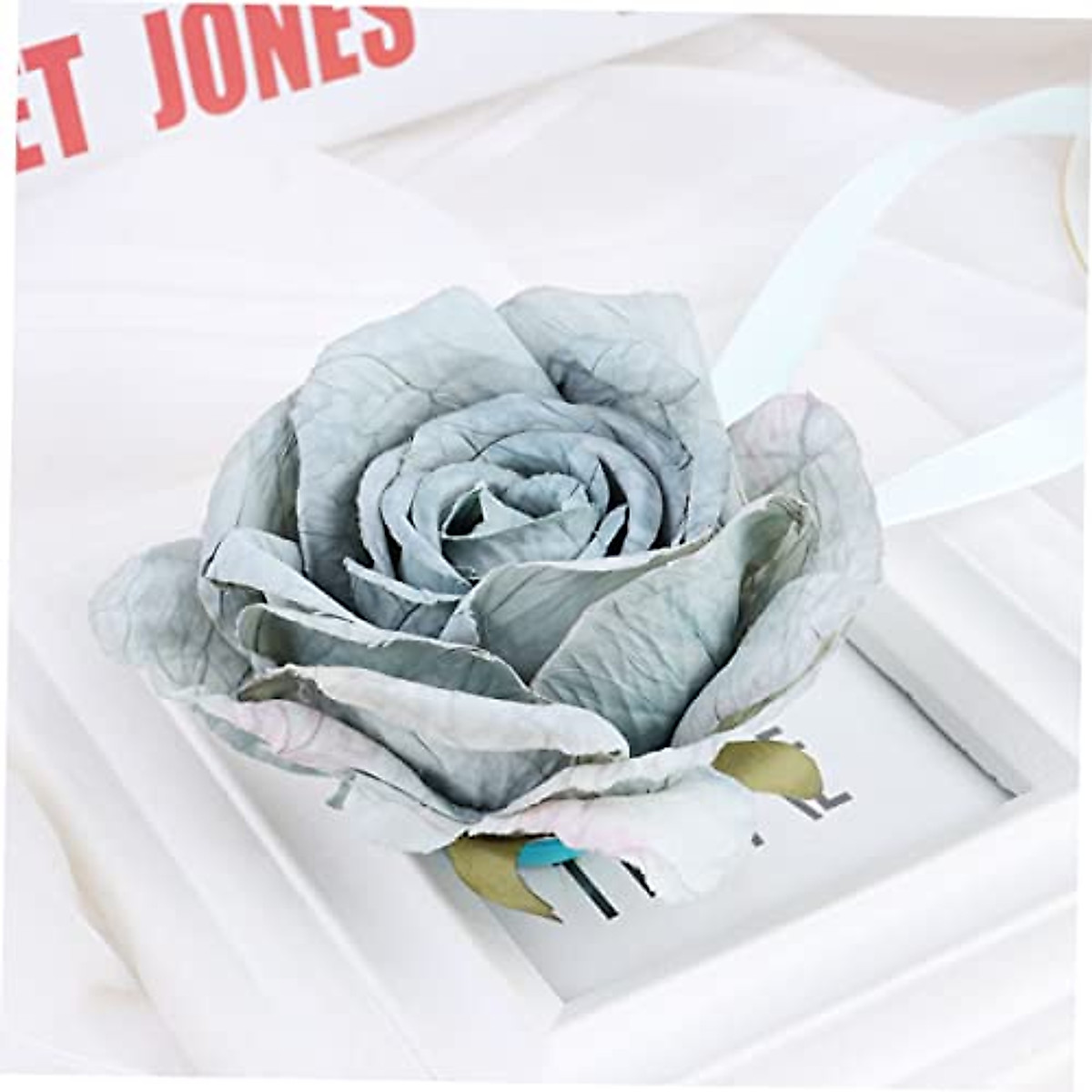 Alipis 2pcs Tie Backs Holders Rustic Curtain Tiebacks Flower Holdback Buckles Flower Buckles for Curtain Flower Curtain Clips Curtain Fastener Tieback Magnetic Curtain Lace up Wire Rope