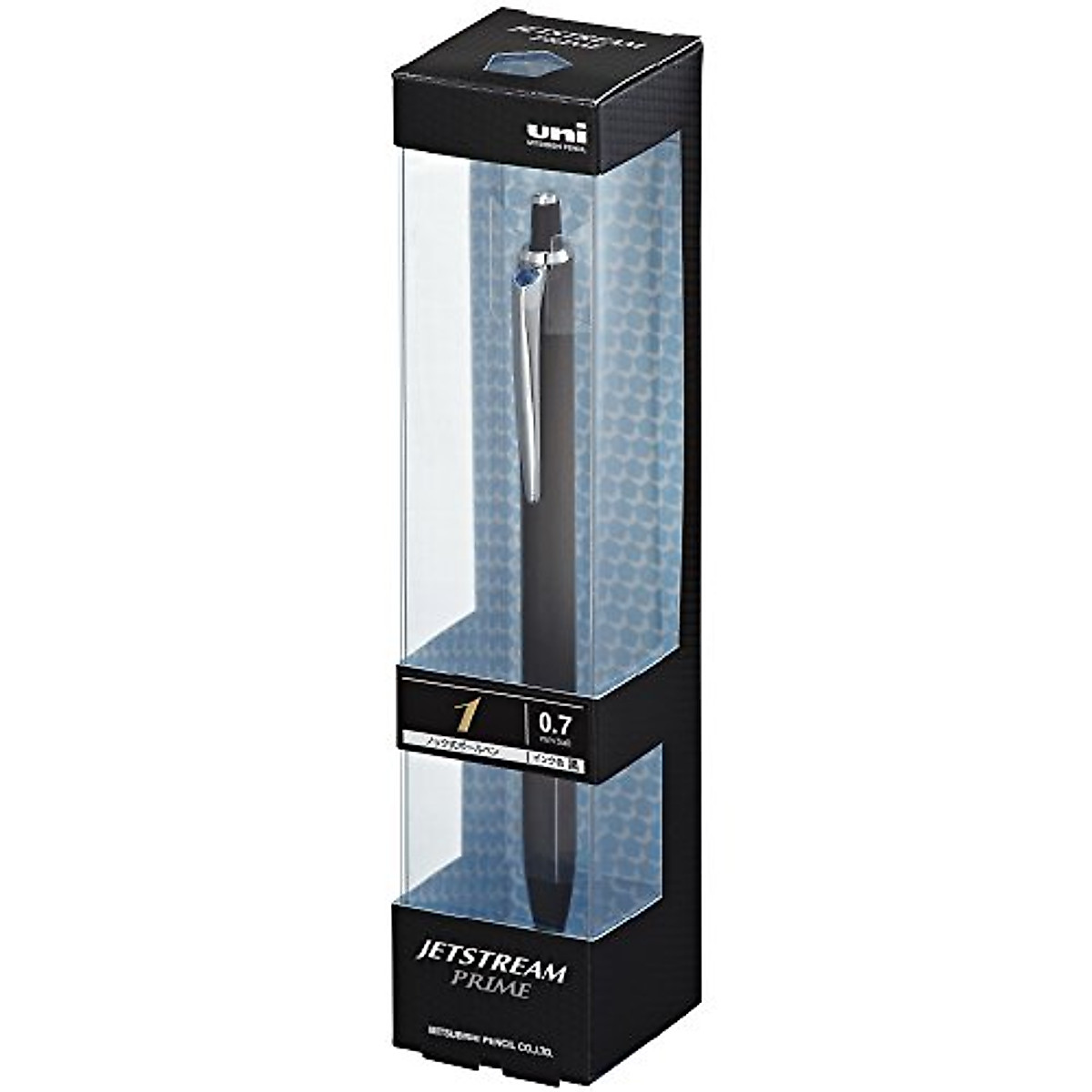 三菱鉛筆 Mitsubishi Pencil SXN220007.24 Jetstream Prime Oil-Based Ballpoint Pen, 0.7, Black