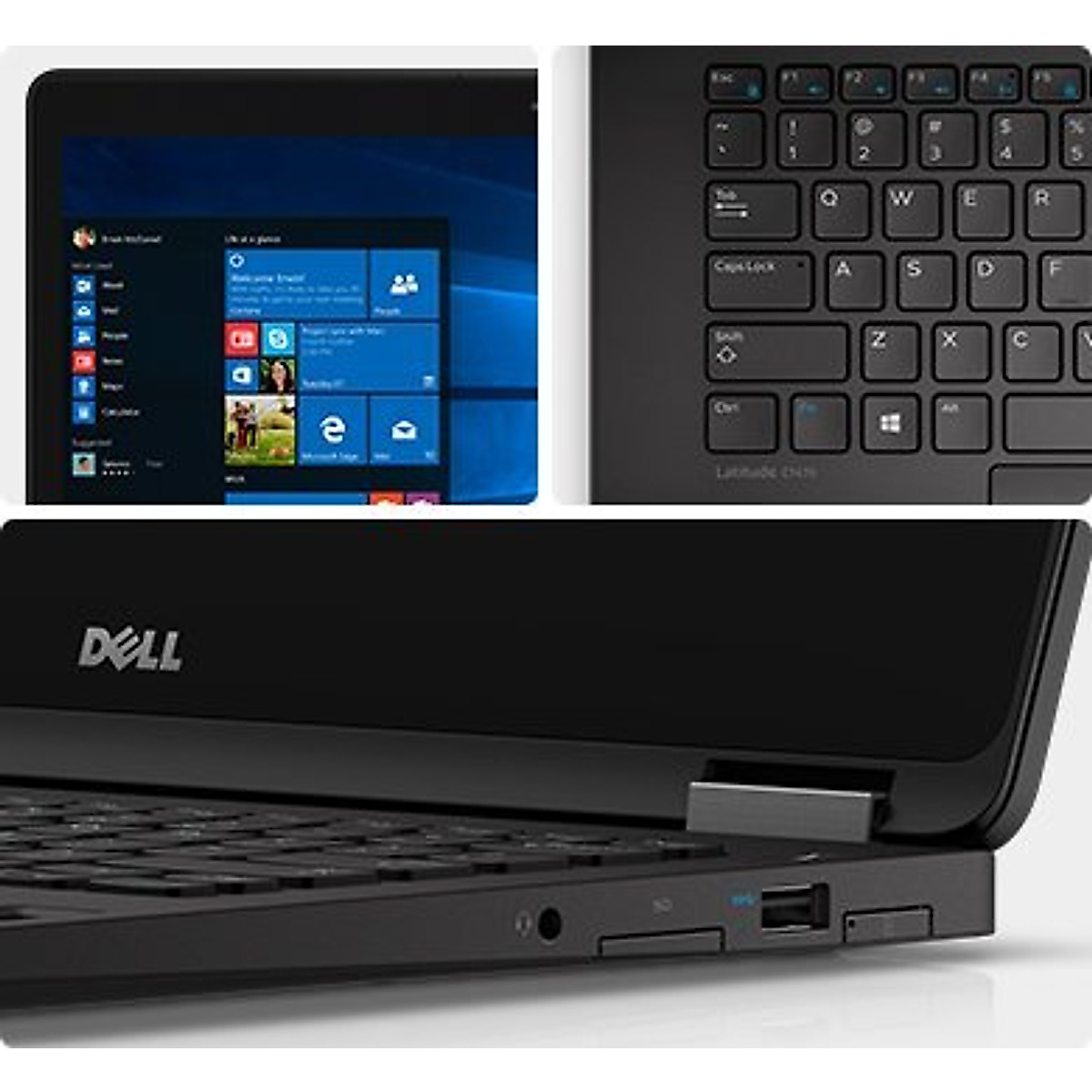 Dell Latitude E7470 Intel i5-6300U 2.40GHz 8GB RAM 256GB SSD Win 10 Pro Webcam (Renewed)