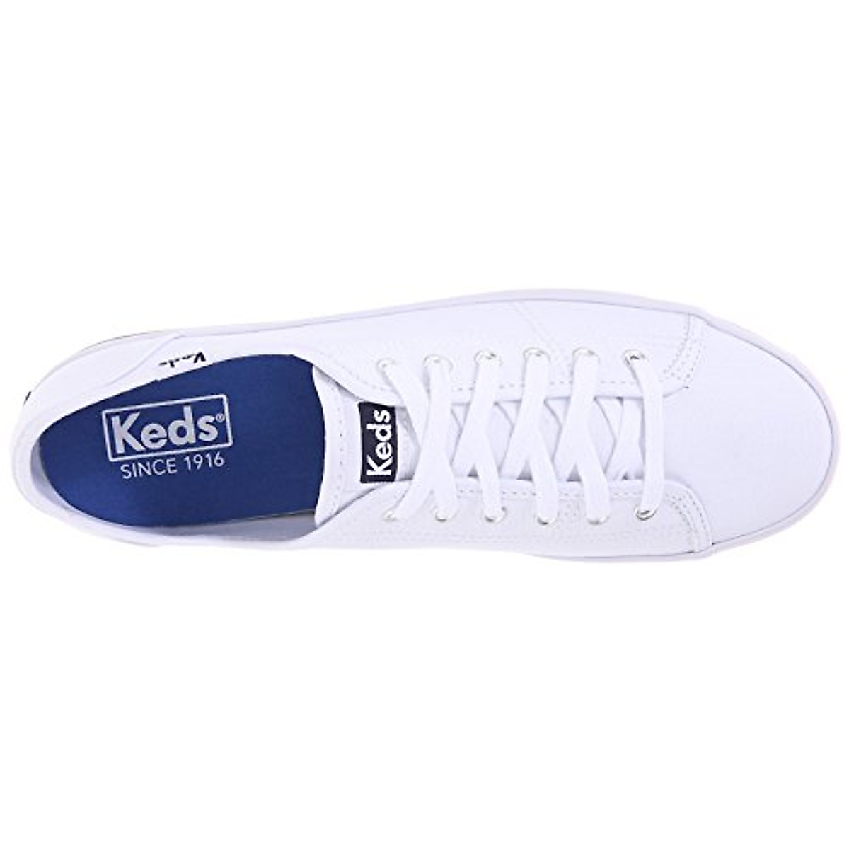 Keds Women's Kickstart Fashion Sneaker,White,8 M US