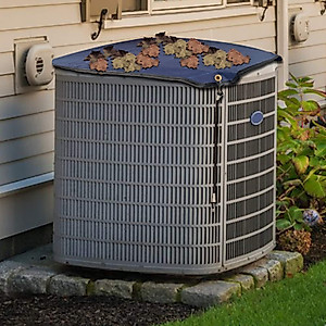 Homydom Air Conditioner Cover for Outside Units,AC Cover for Outdoor Central Unit Top,Air Conditioner Cover Waterproof Material, Snow-Resist,36 x 36 Inches