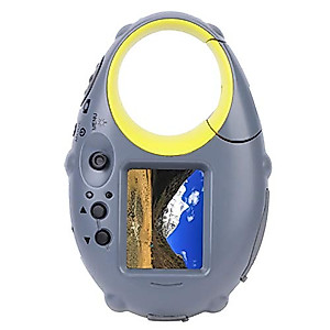 EVTSCAN Toddler Camera, Children Camera High Definition Dustproof Anti‑Fall Cartoon Mini Kid Camera Gray