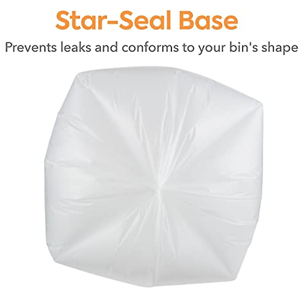 Staples 235755 40X46 Clear 2Mil 100 Lldpe