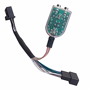 SMOHOOL Radio System Amp Subwoofer Amplifier Wire Harness Adapter Interface with Impedance Converter for Toyota Camry Tacoma Sienna RAV4 Avalon Tundra Corolla