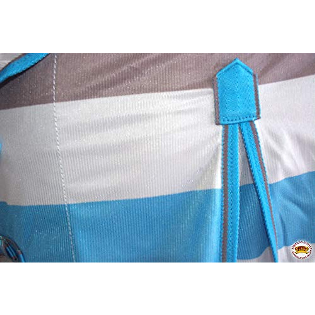 HILASON 75 Inches Horse Fly Sheet Ultra Violet Rays Protect Mesh Bug Mosquito Summer Spring | Fly Sheet | Horse Turnout Sheet | Fly Sheet for Horses | Bug and Mosquito Protection | Fly Sheet for Horse