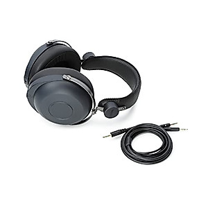 DROP + HIFIMAN HE-R7DX Over-Ear & Closed-Back Headphones with Detachable Cables, 50mm Dynamic Drivers, High Sensitivity, Easy to Drive Pro Studio Monitors, Midnight-Blue