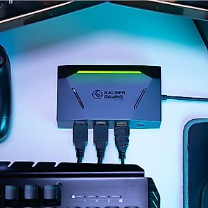 IOGEAR KeyMander 2 Keyboard/Mouse Adapter Plus Controller Crossover, PS4, PS5, Xbox Series X/S, Xbox One, Nintendo Switch, GE1337P2, FPS, mouse control