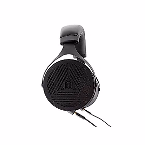 Monolith M1070 Over Ear Open Back Planar Headphones, Lightweight, Padded Headband, Plush and Removable Earpads, 106mm Planar Driver, Black