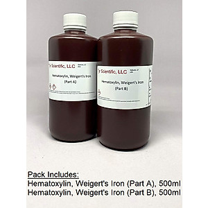Hematoxylin, Weigert's Iron Stain Pack, 500ml