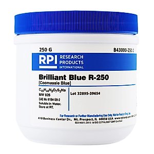 Brilliant Blue R-250 [Coomassie Blue], 250 Grams