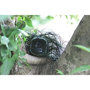 Ghillie Skin Compatible with Arlo GO Smart Security Home Camera, Ghillie Cover for Arlo GO Wire-Free Cameras, Camouflage