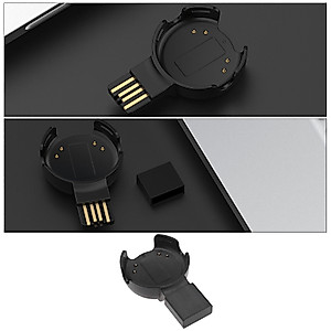SING F LTD USB Cable Charger Replacement Compatible with Polar Verity Sense/OH1 USB Charging Cables Dock Charger Stand 43.5x30x11.3mm