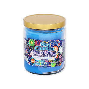 Smoke Odor Exterminator 13 oz Jar Candles Nag Champa, (3)