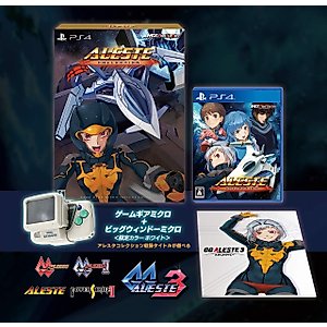 アレスタコレクション ゲームギアミクロ同梱版【予約特典】アレスタヒストリー 付 【限定版同梱物】ゲームギアミクロホワイト & ビッグウインドーミクロホワイト & 設定資料集 同梱 - PS4