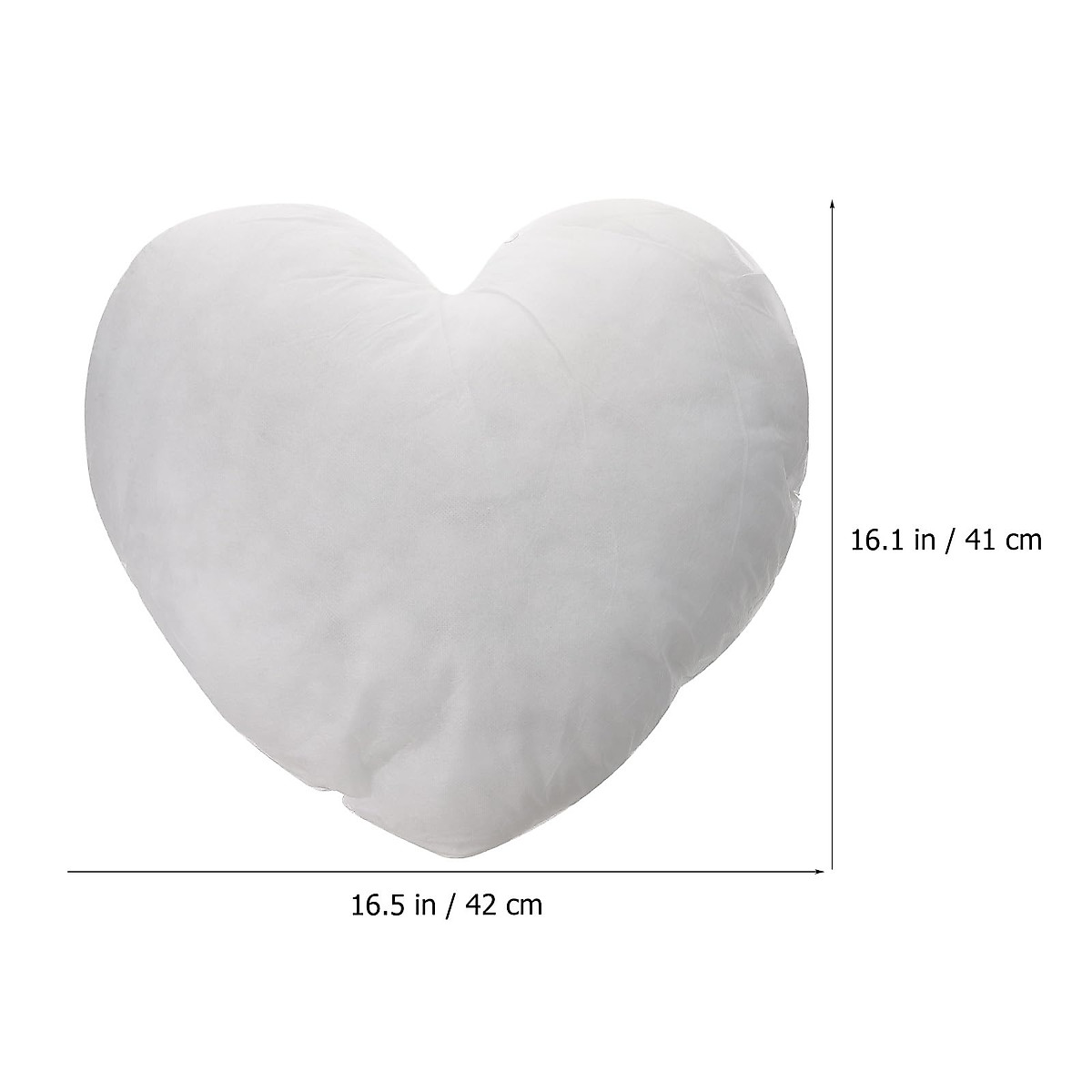 Ciieeo Peach Heart Pillow Kids Couch Chairs Nursing Pillow Outdoor Bolster Heart Plush for Couch Car Pillow Sofa Throw Pillow Inner Throw Cushion Insert Heart Shaped Pillow Insert Blank