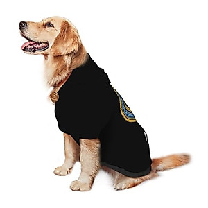 US Bureau of Alcohol Tobacco and Firearms ATF Butter-Soft Dog Hoodie - Premium Comfort for All Breeds
