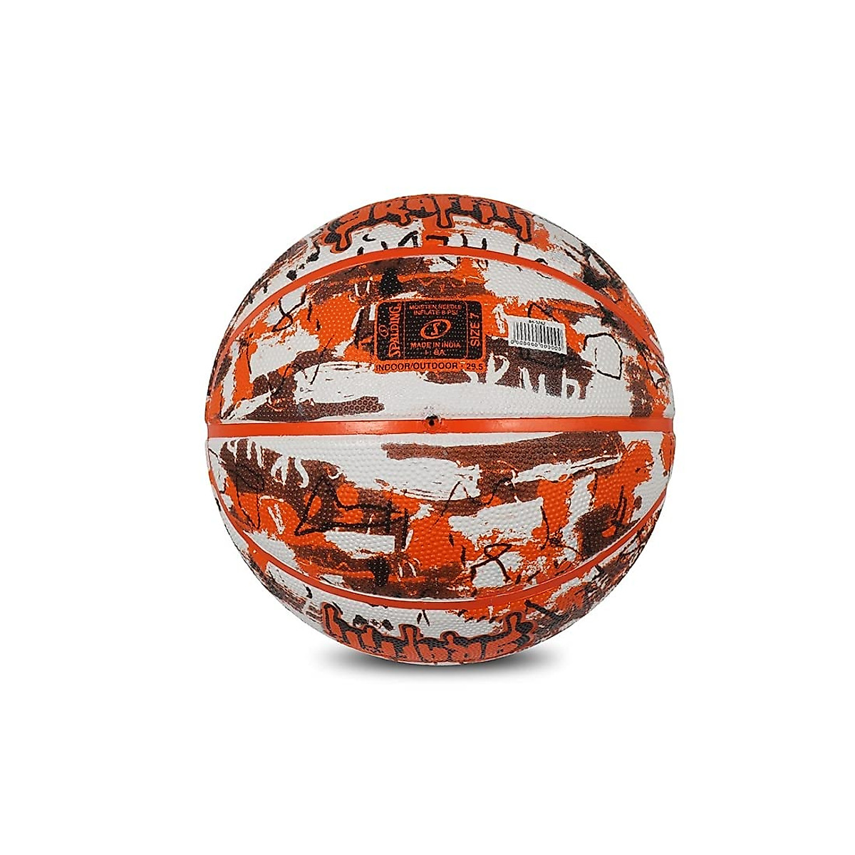 Spalding Graffiti Match NBA Adult Basketball Ball Orange Official Full Size 7