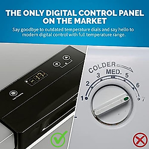 Newair 5 Cu. Ft. Mini Deep Chest Freezer and Refrigerator in Cool Gray with Digital Temperature Control, Fast Freeze Mode, Stay-Open Lid, Removeable Storage Basket, Self-Diagnostic Program