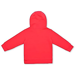 Sesame Street Boy Pullover Half Zip Up Hoodie for Infant and Toddler Boys – Red