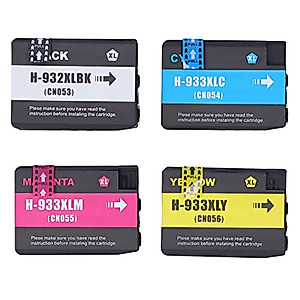 Ink Cartridge BK C M Y 4 Colors Printing Accessory Large Capacity 5% Coverage for 6100 6600 6700 7110 7610 7612 7510 7512