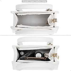 CATMICOO Trendy Mini Purse for Women, Small Handbag and Mini Bag with Crocodile Pattern (Black)