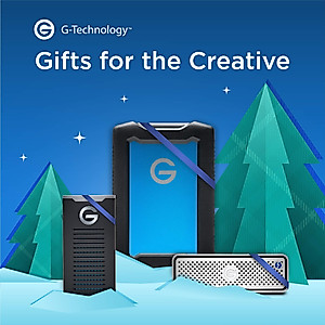 G-Technology 18TB G-DRIVE with Thunderbolt 3 and USB-C Desktop External Hard Drive, Silver - 0G10804-1