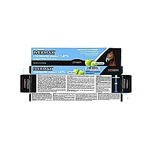 Ivermax (ivermectin Paste) 1.87% for Oral Use in Horses Only - 4 Pack