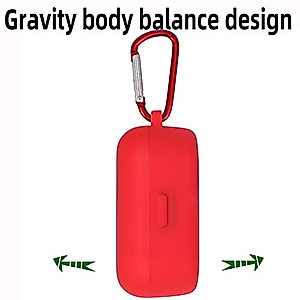 Silicone Case for Bose Sport Earbuds (Not for Bose QuietComfort Earbuds) Bose Sport Earbuds Case Cover Bose Headphone Earbuds Case Cover(Lavender Gray)