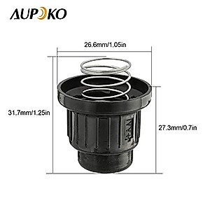 Aupoko AAA Battery Push Button Igniter Ignitor Cap, 2PC Propane Gas fire Pit AAA Battery Pulse Electronic Igniter Push Button Switch Cap