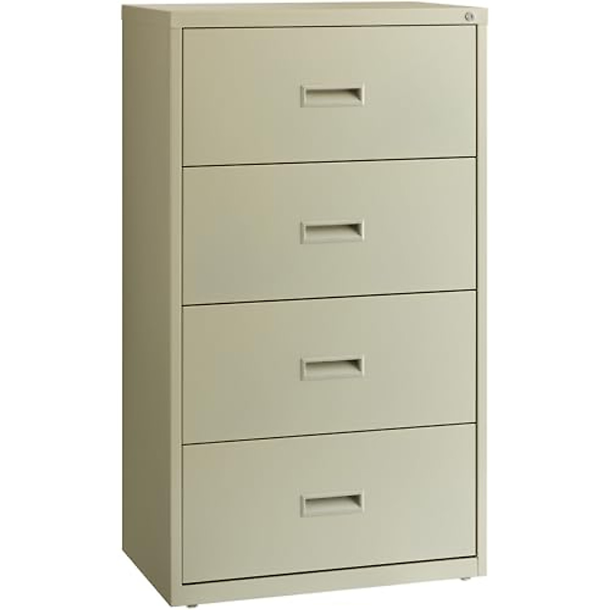 Lorell, LLR60559, Lateral File - 4-Drawer, 1 / Each, Putty