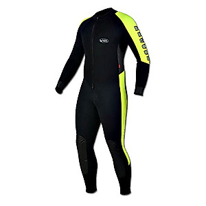 NRS Rescue Neoprene Kayak Wetsuit-Black/Yellow-XXL