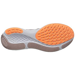NIKE Women's Running Shoe, Champagne White Orange Pulse Barely Rose, 7.5
