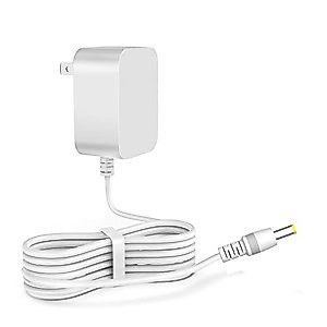 15W White Power Adapter for Amazon Echo Dot (3rd Gen), Echo Dot with Clock, Echo Show 5, Echo Spot Power Cord Charger Supply