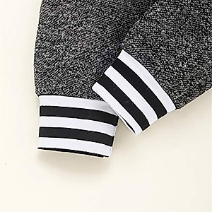 CETEPY Baby Boy Clothes Newborn Romper Infant Summer Outfits Short Sleeve + Long Pants + Hat 3Pcs Set New to The Crew Letter Printed White 0-3 Months 70cm