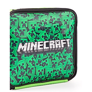 Minecraft Lunch Bag Set Creeper (Lunch Box, Water Bottle, Snack Pot)