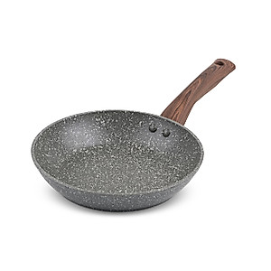 Brooklyn Steel Co. Virgo Aluminum Forged Nonstick Fry Pan - 8" - Grey