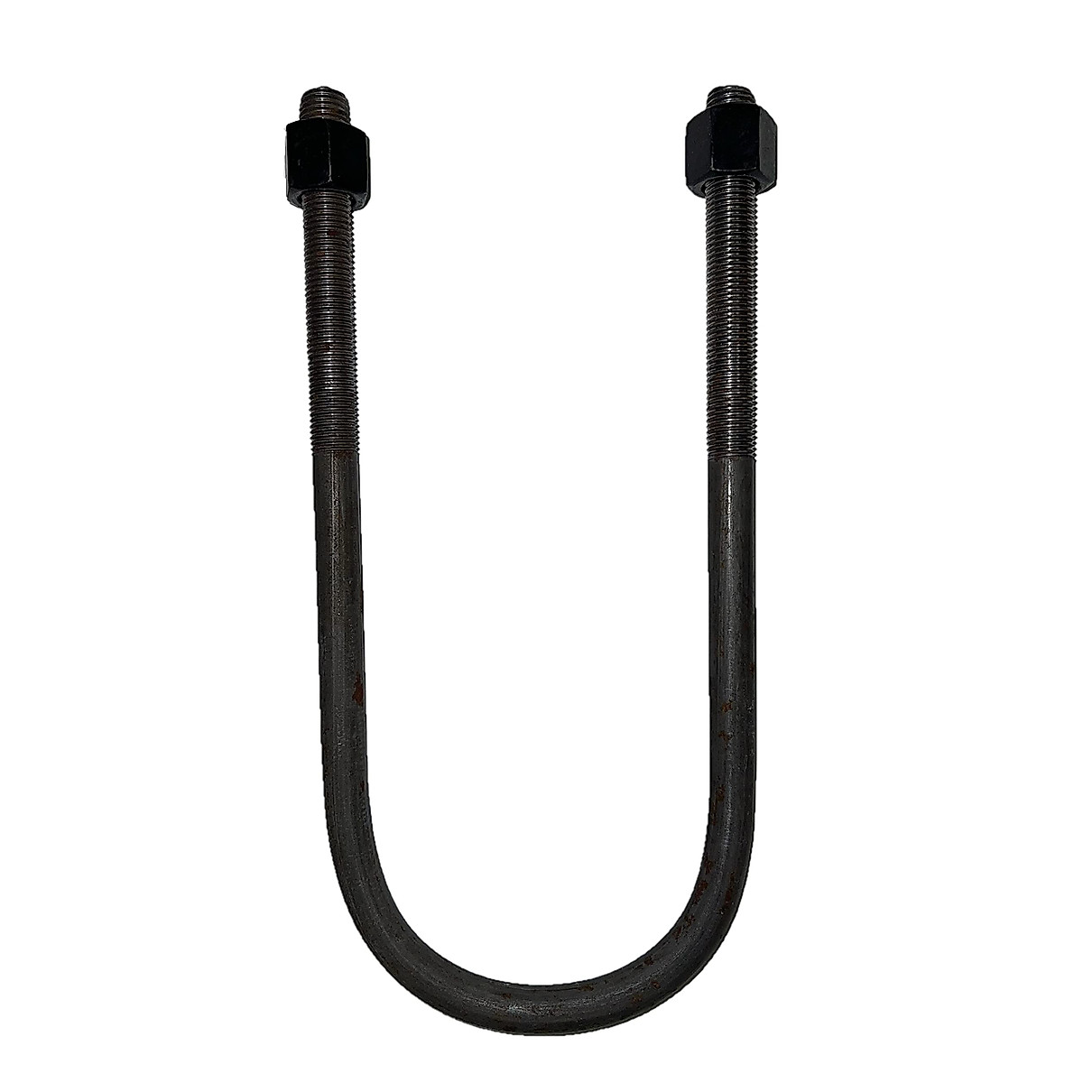 Round U-Bolt 9/16" Thick x 3-3/4" ID x 8" Long w/Zinc Plated Nuts Farmer Bob's Parts R258