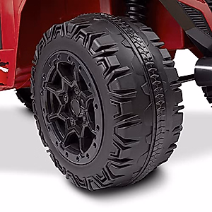 Radio Flyer Ripper Battery Powered Car, 12 Volt Outdoor Ride On Toy, Red Kids Ride On Toy For Ages 3+