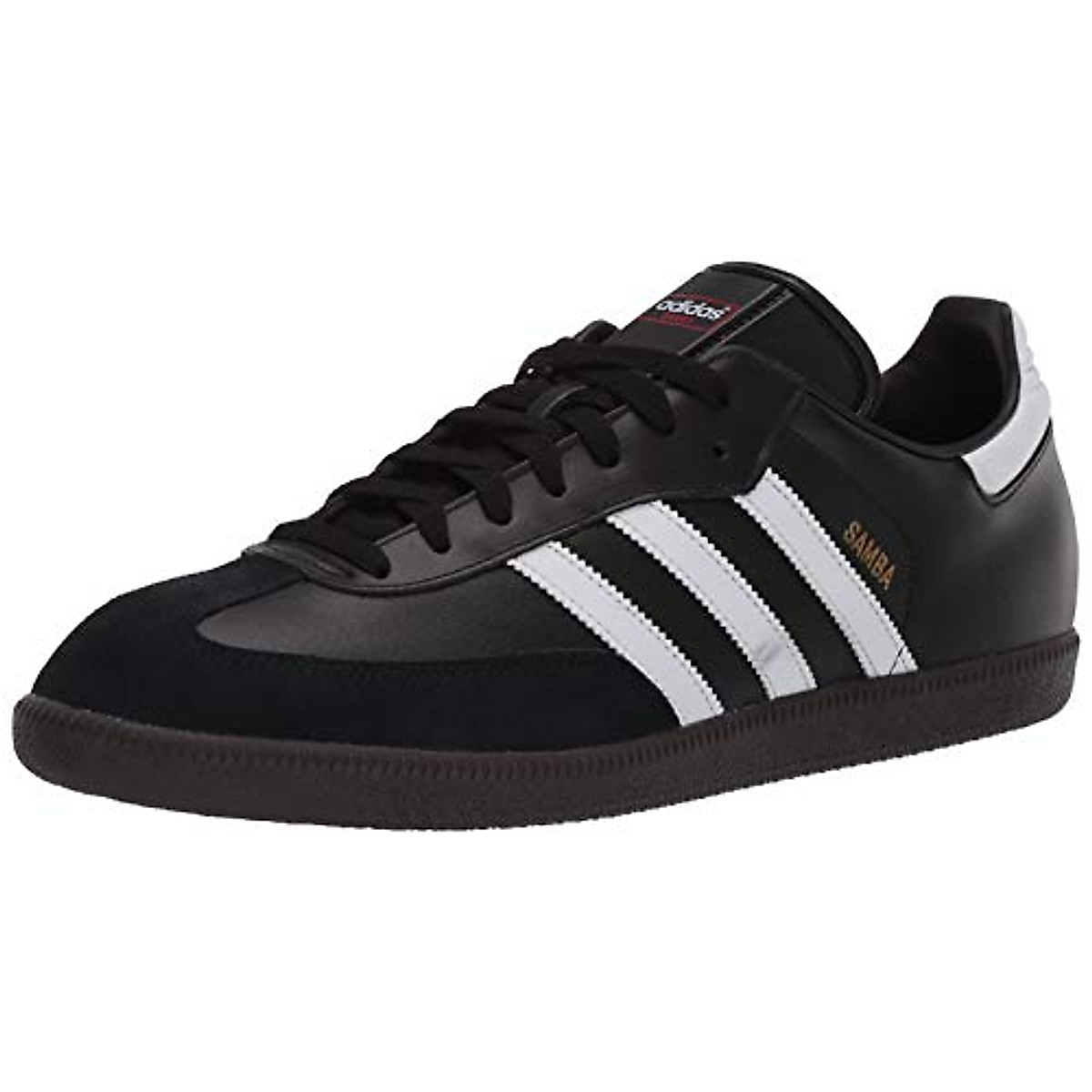 adidas Men's Samba OG Shoe, Black/White/Black, 8.5 US