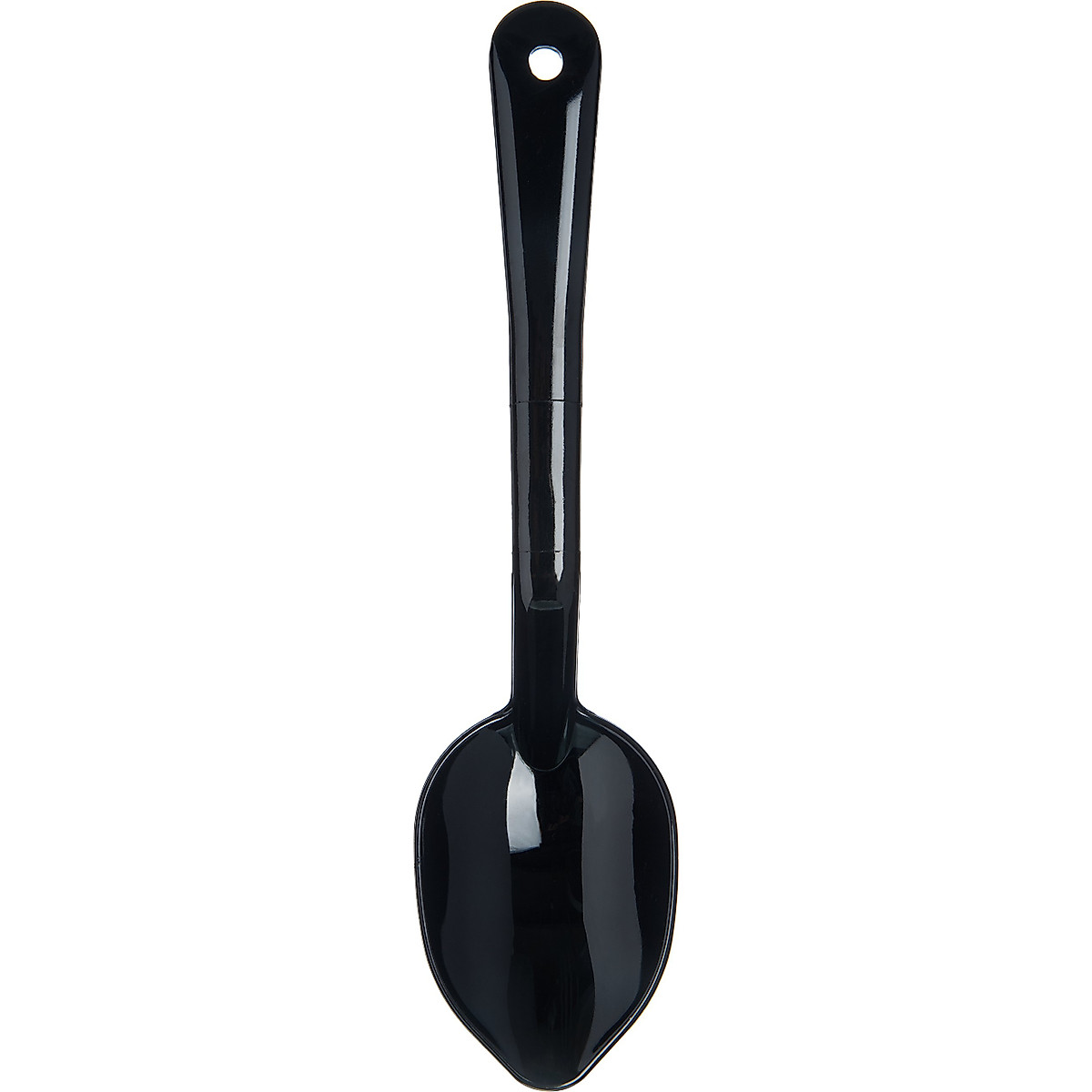 Carlisle FoodService Products 441003 High Heat Solid Plastic Spoon, 11", Black