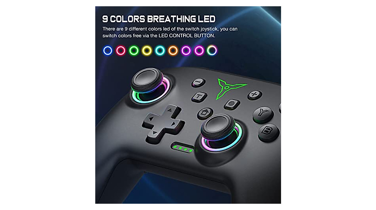 ELISWEEN Wireless Switch Controller - RGB & Programmable