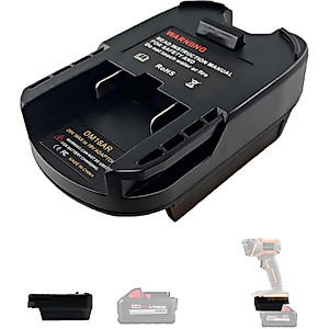 YRGJDCA for Milwaukee Battery Adapter (Convert for M18 to for Ridgid 18V)