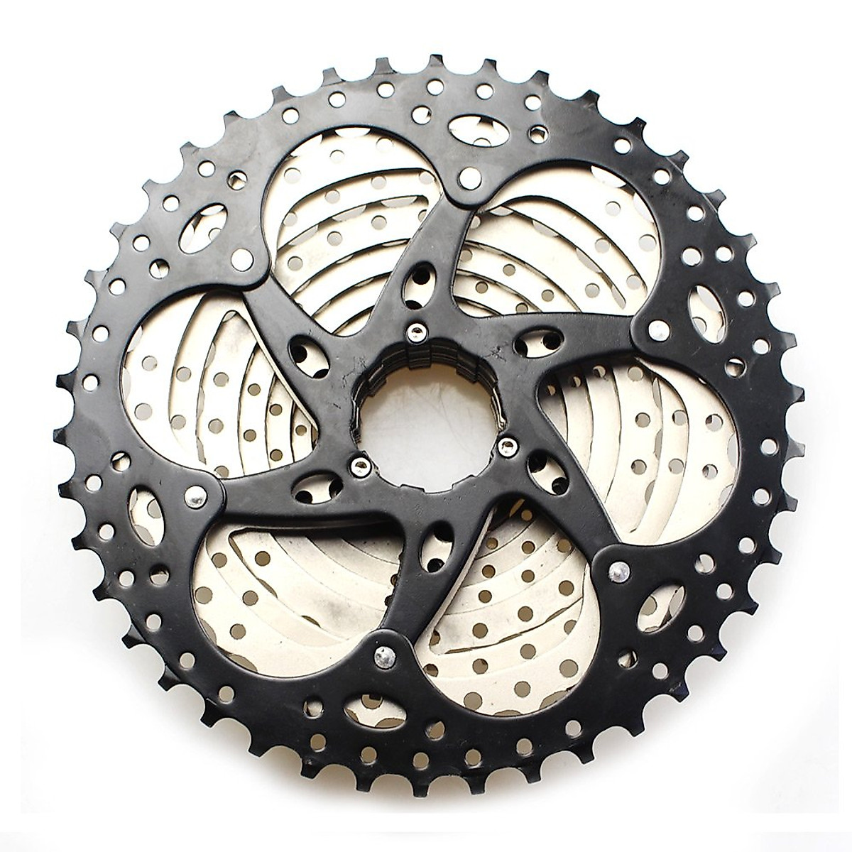 10 Speed Cassette 11-42T MTB Cassette 10 Speed Fit for Mountain Bike, Road Bicycle, MTB, BMX, SRAM, Shimano