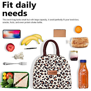 BALORAY Lunch Bag for Women Men Insulated Lunch Box for Adult Reusable Lunch Tote Bag for Work, Picnic or Travel