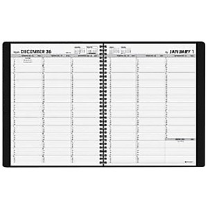 AT-A-GLANCE Recycled Weekly Appointment Book, 8 x 11 Inches, Black, 2013 (70-950-05)