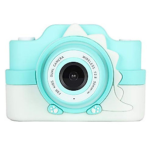ROMACK Mini Camera, Dual-Camera Kids Camera 24 Million High‑Definition with Photo Stickers for Travel for Children's Toys Gifts