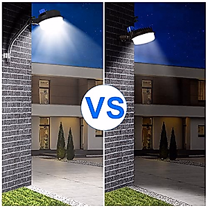 LEDMO Mounting Arm for LED Barn Light Adjustable Angle Sturdy Black Aluminum Extension Mounting Pole for Dusk to Dawm Outdoor Security Area Light Yard Light