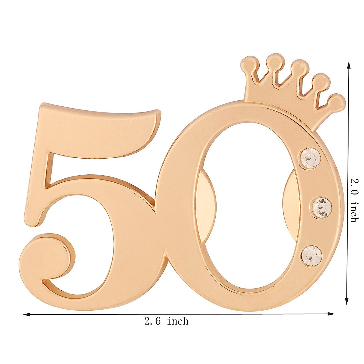 24 Pack 50th Birthday Party Favors Bottle Opener-Black and Gold 50th Birthday/Wedding Anniversary Party Souvenir Keepsake for Guest,50 Birthday Party Decor Supplies (Black 50, 24)