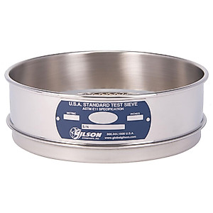 8" Sieve, All Stainless, Full Height, 3/4"
