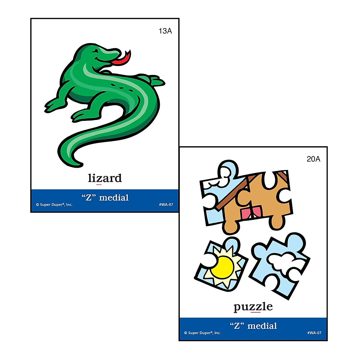 Super Duper Publications | Articulation Z Sound Fun Deck | Vocabulary and Language Development Flash Cards | Educational Learning Materials for Children